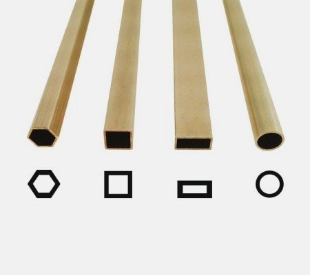 BRass Tubes/Brass Pipes Available in All Shapes – HExagon, Round ...